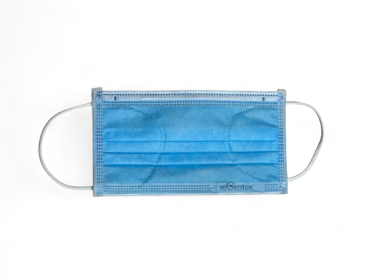Regentox 4-Ply Protection Plus Surgical Masks with Ear Loops, Blue (AS ...