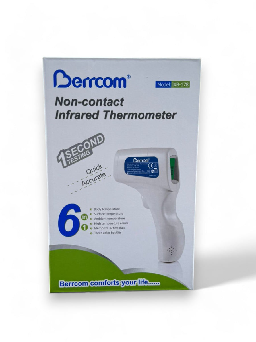 Berrcom Non-Contact Infrared Digital Thermometer – Aiden Health